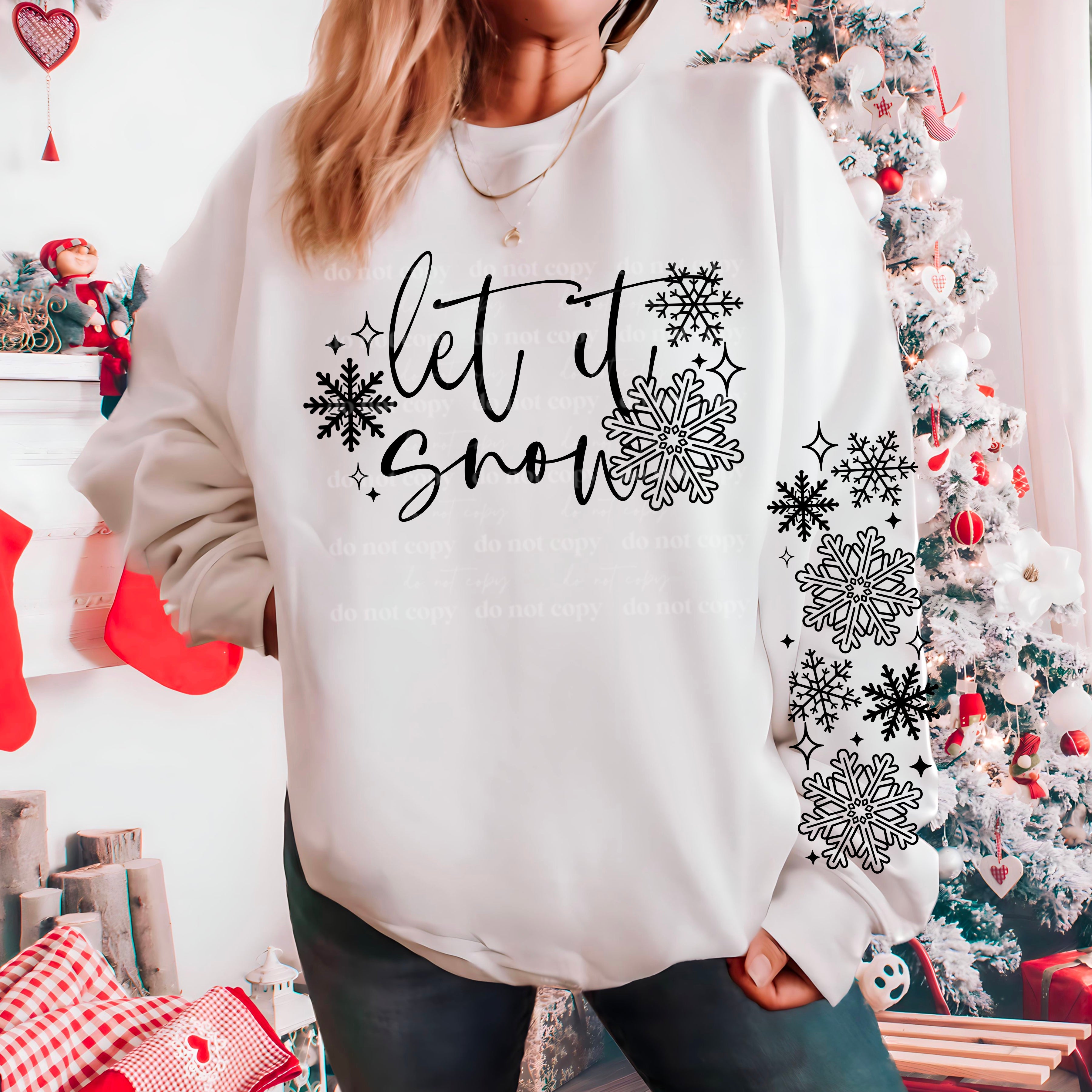 Let it Snow – Imagine That DTF Transfers
