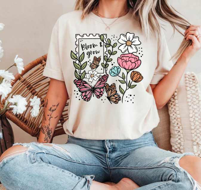 Bloom and Grow – Imagine That DTF Transfers